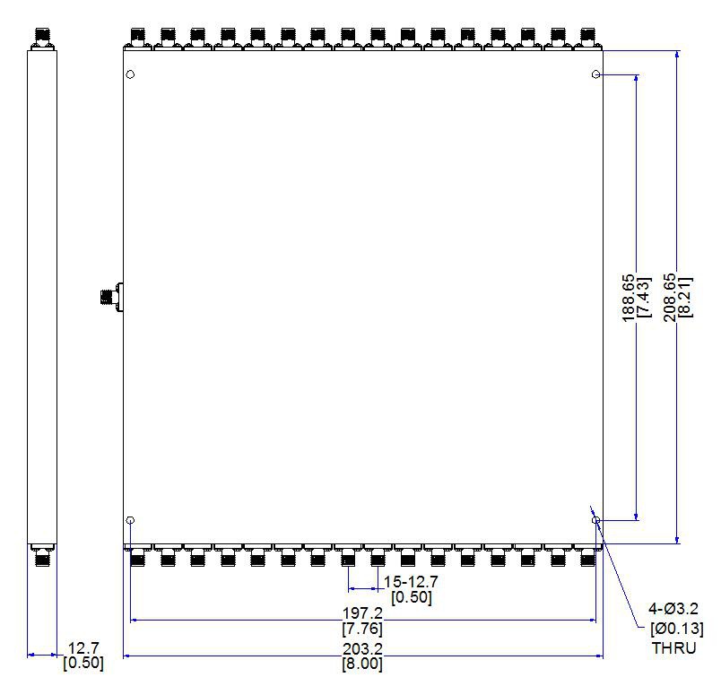 China LPD-2/18-32S 32 Way Power Divider Combiner Splitter Manufacturers ...