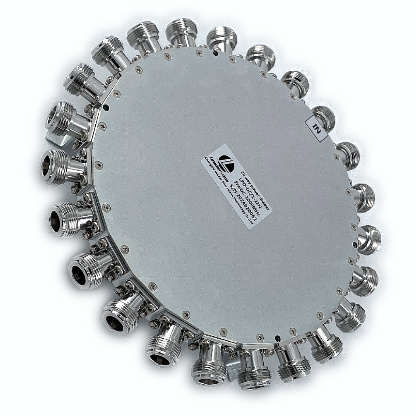 China 22 way Resistance power divider with N-F connecter Manufacturers ...